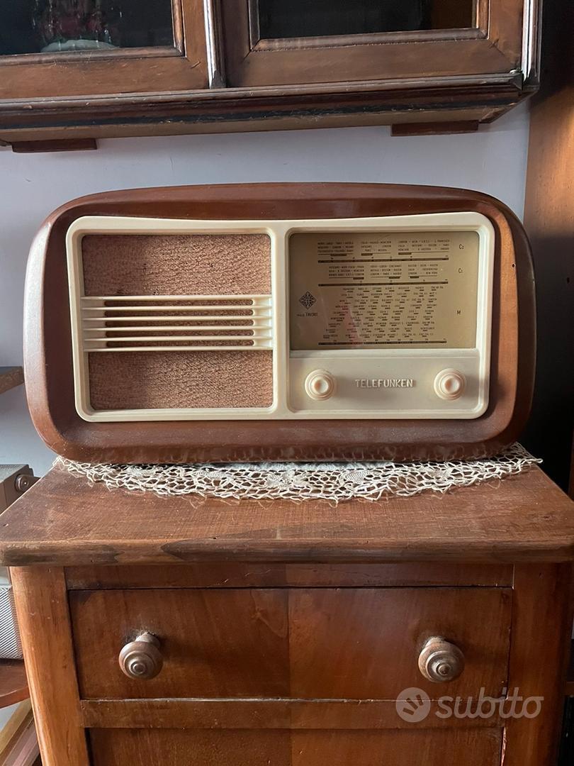 Vintage Radio d’epoca a Valvole Telefunken - Audio/Video In vendita a ...