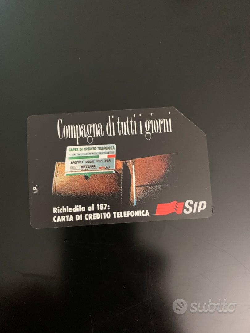 Carta telefonica anni ‘90 SIP - Collezionismo In vendita a Torino