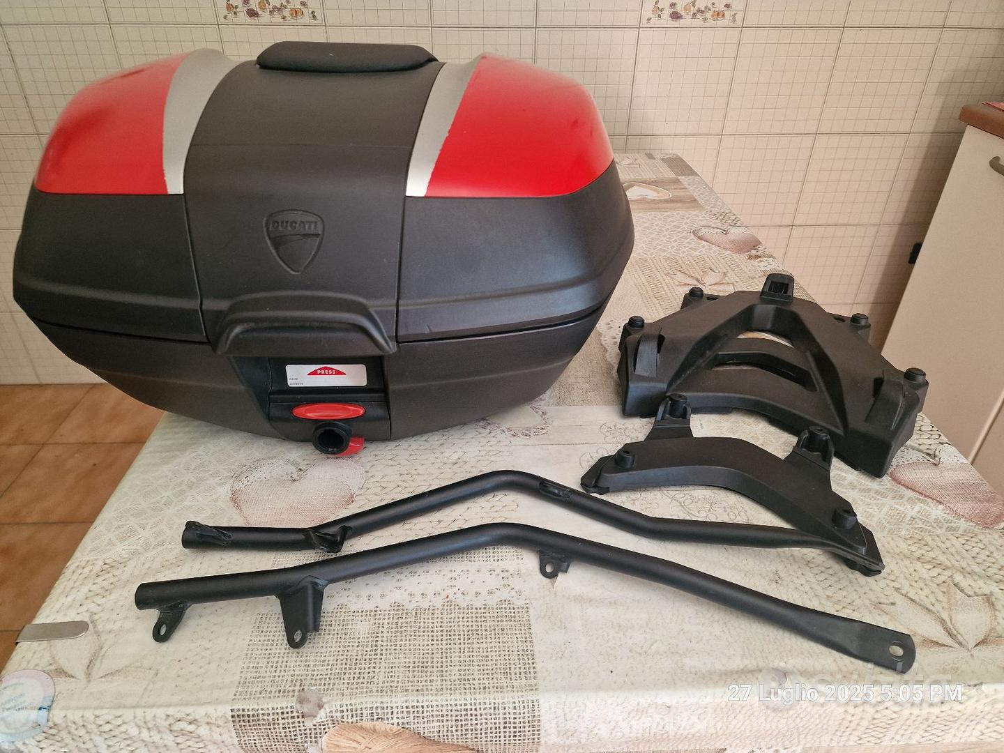 KIT Bauletto originale Ducati Multistrada Top Case - Accessori Moto In ...