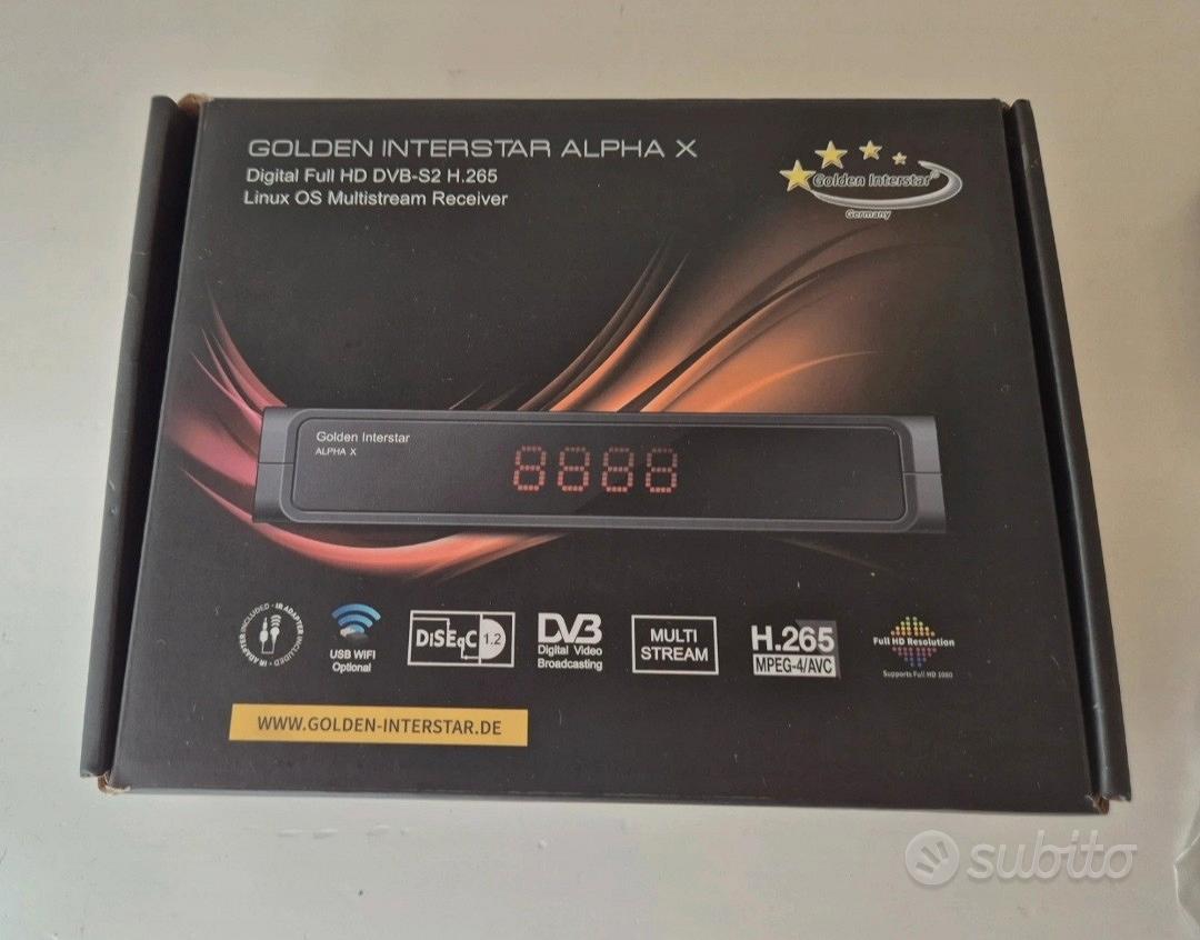 Decoder Golden Interstar Alpha X Multistream S2X - Audio/Video In ...
