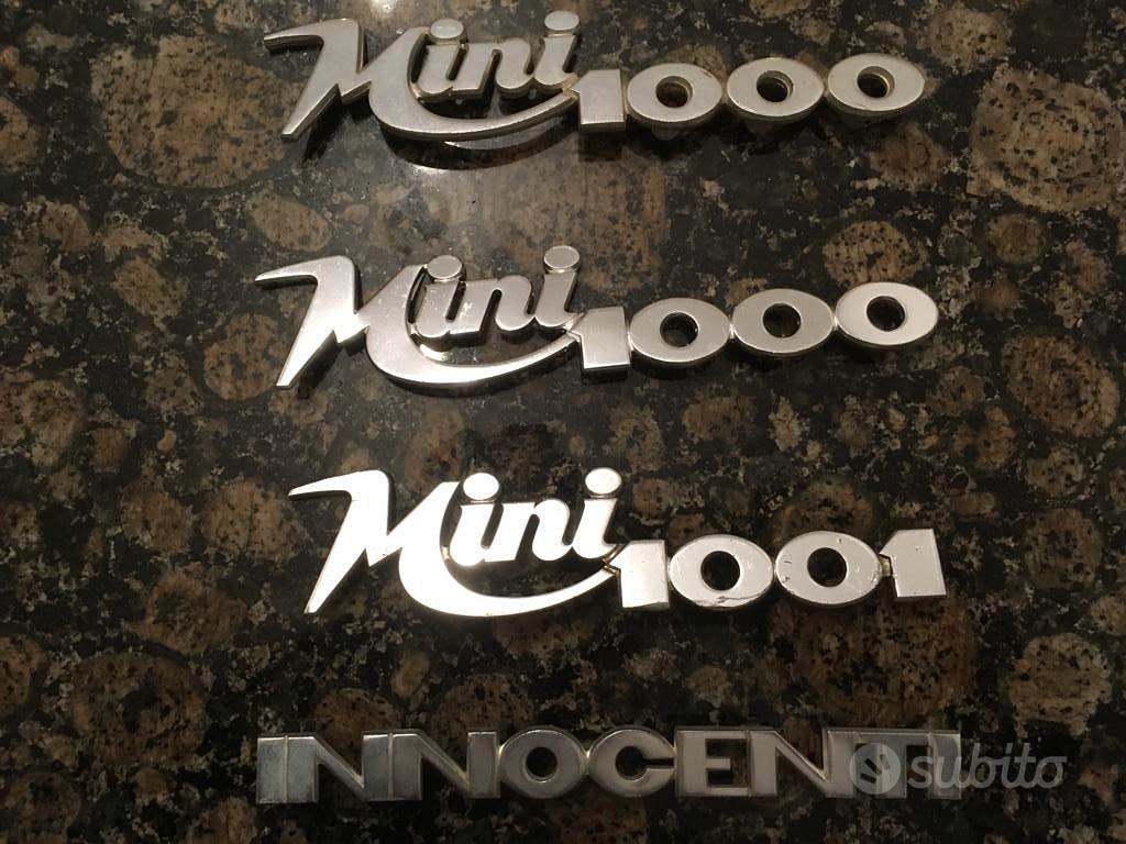 logo auto Mini 1000-1001 Innocenti - Accessori Auto In vendita a Macerata
