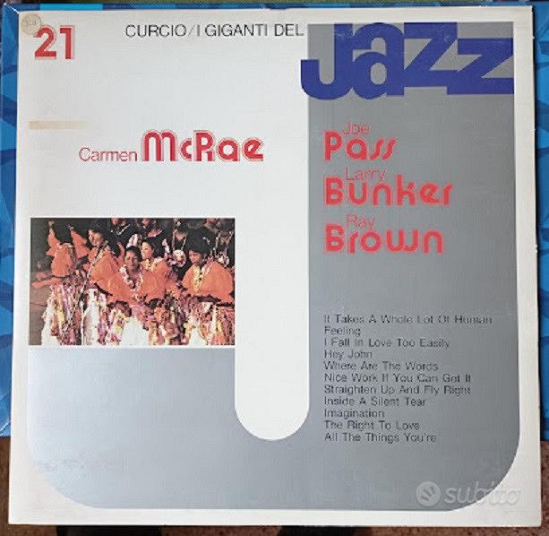 I Giganti Del Jazz Vol. 21 - C. McRae, J. Pass - Collezionismo In ...