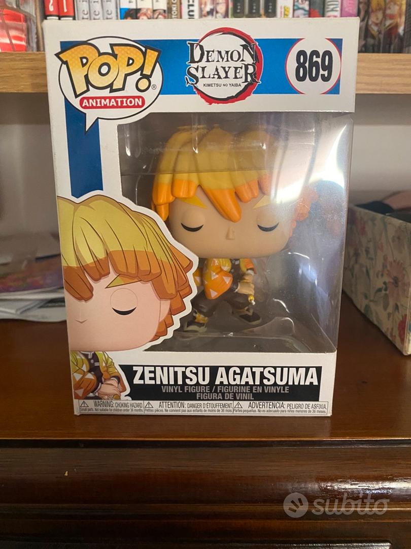 Funko Pop Zenitsu Agatsuma n.869 - Demon Slayer - Collezionismo In ...