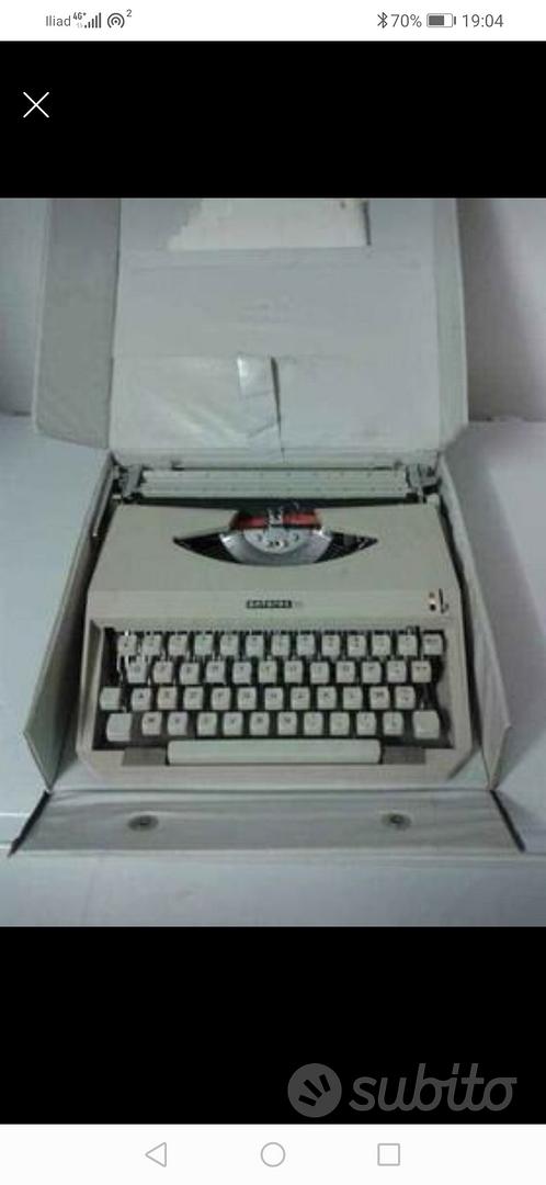 Macchia da scrivere marca Olivetti modello M 40 - Collezionismo In ...