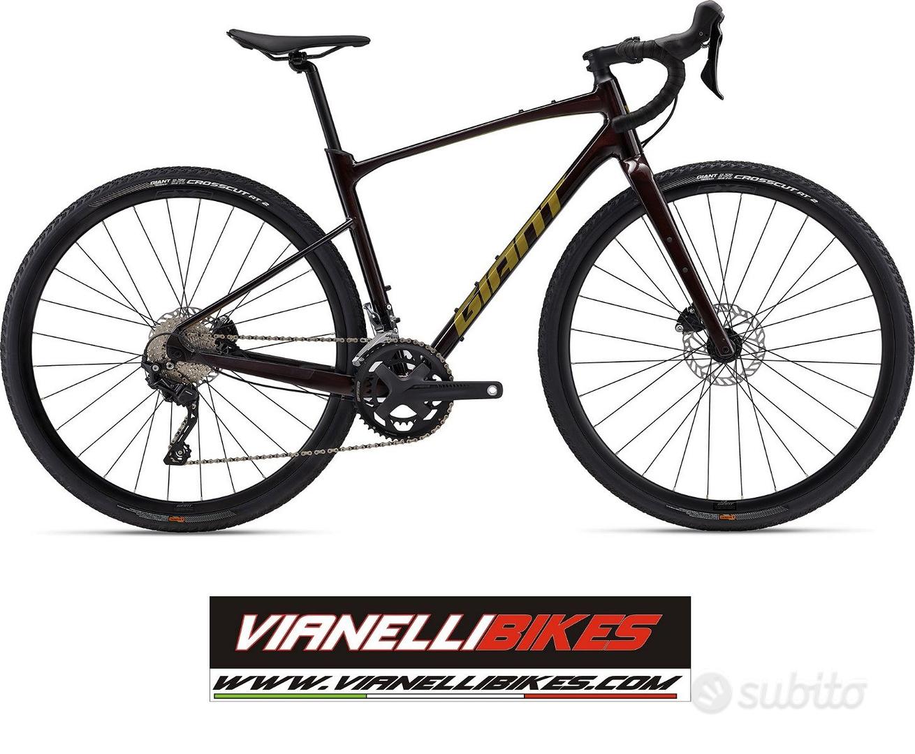 Subito - VIANELLI BIKES SRL - GIANT REVOLT 1 CORDOVAN SHIMANO GRX HYDRO ...