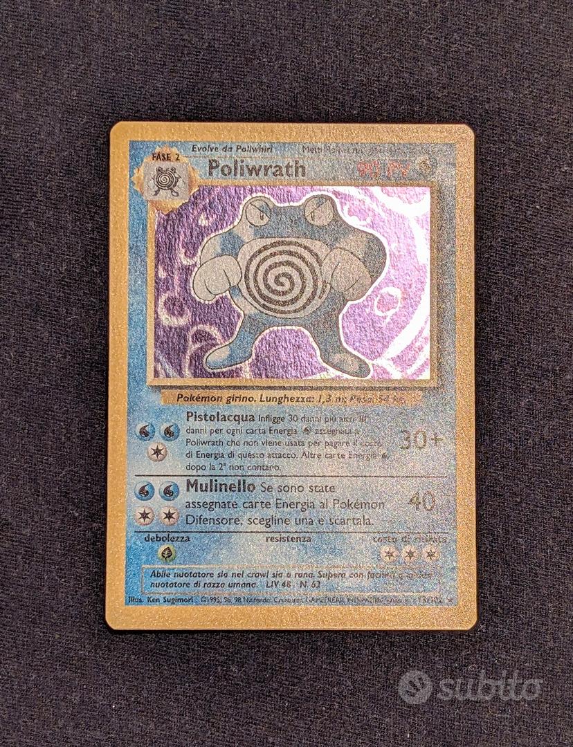 Carta Pokémon Poliwrath (carta 2/2) - Collezionismo In vendita a Parma
