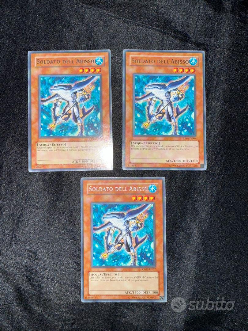 Yugioh 3x Soldato Dell'Abisso Abyss Soldier CP02 - Collezionismo In ...