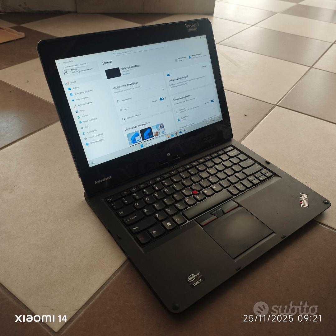 ThinkPad Lenovo Windows 11 touchscreen ssd - Informatica In vendita a ...