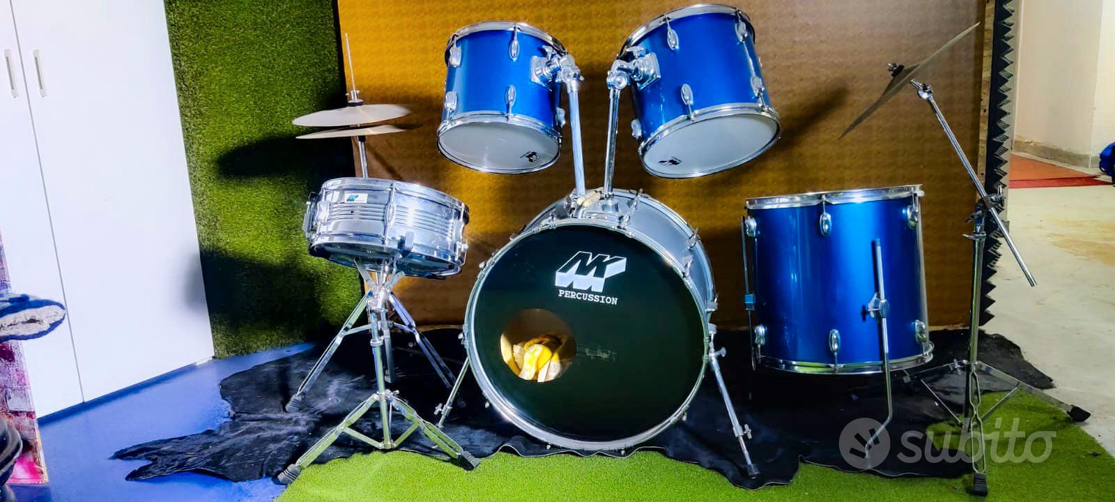 Batteria acustica MK Percussion - Set Completo - Strumenti Musicali In ...
