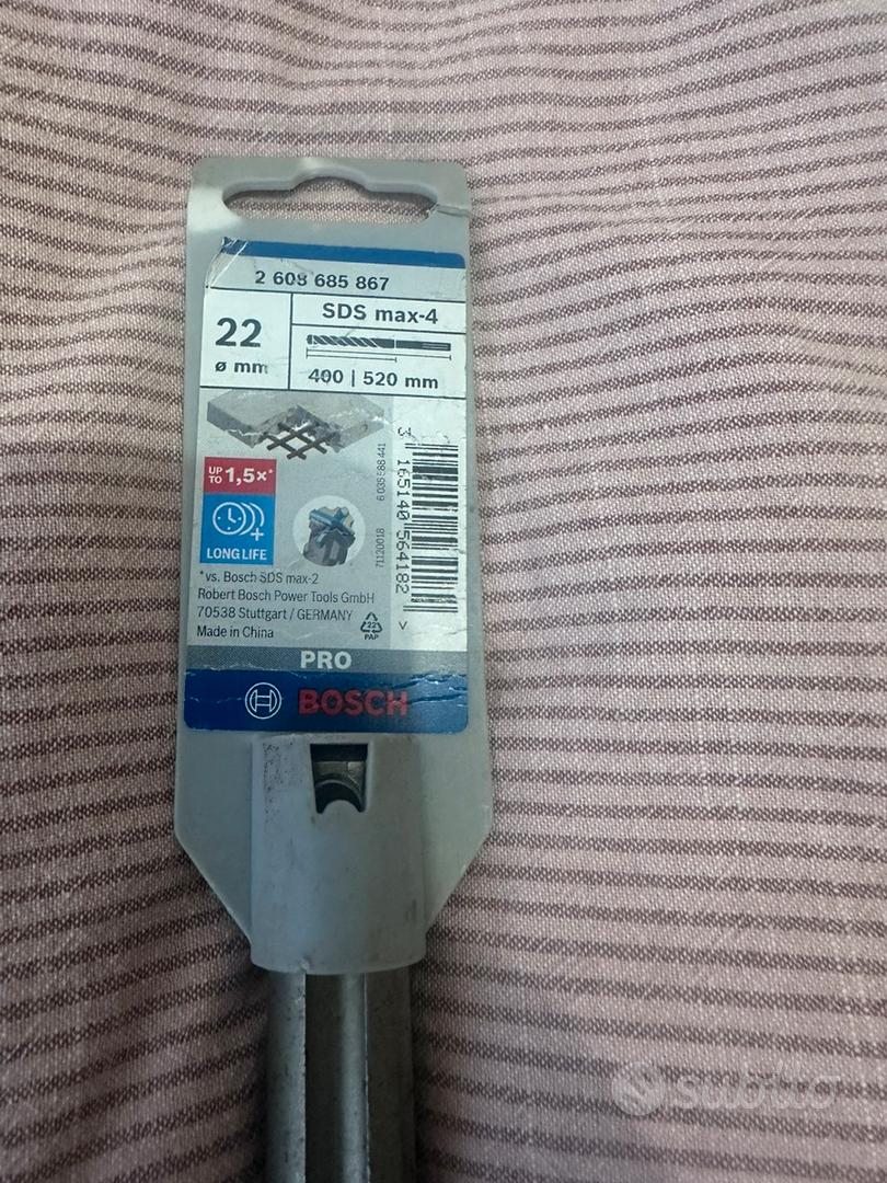 Punta sds max da 22 BOSCH 520/400 - Giardino e Fai da te In vendita a ...