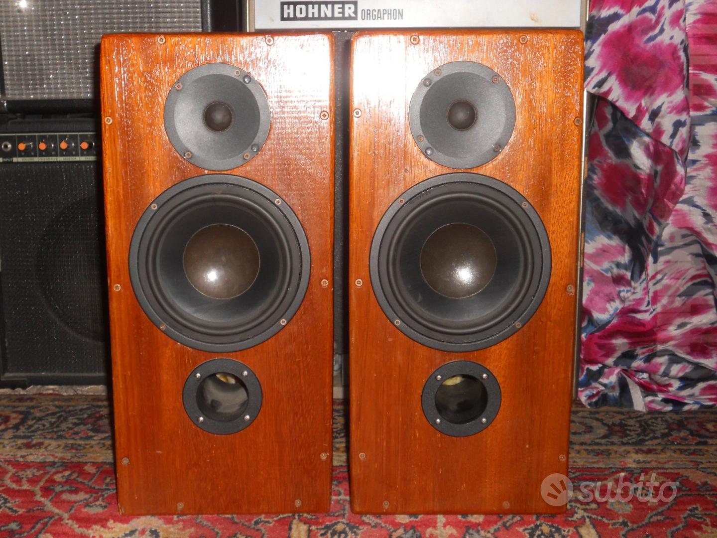 Diffusori / casse audio pregiate in legno massello - Audio/Video In ...