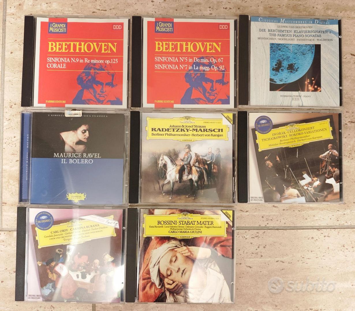 Lotto di 8 CD Musica Classica #12 - Musica e Film In vendita a Prato