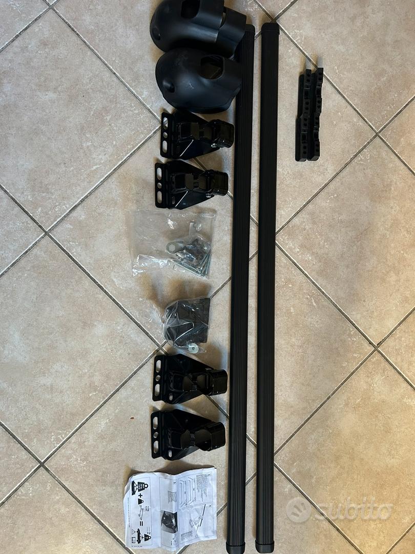 portapacchi universale auto in alluminio con barre - Accessori Auto In ...