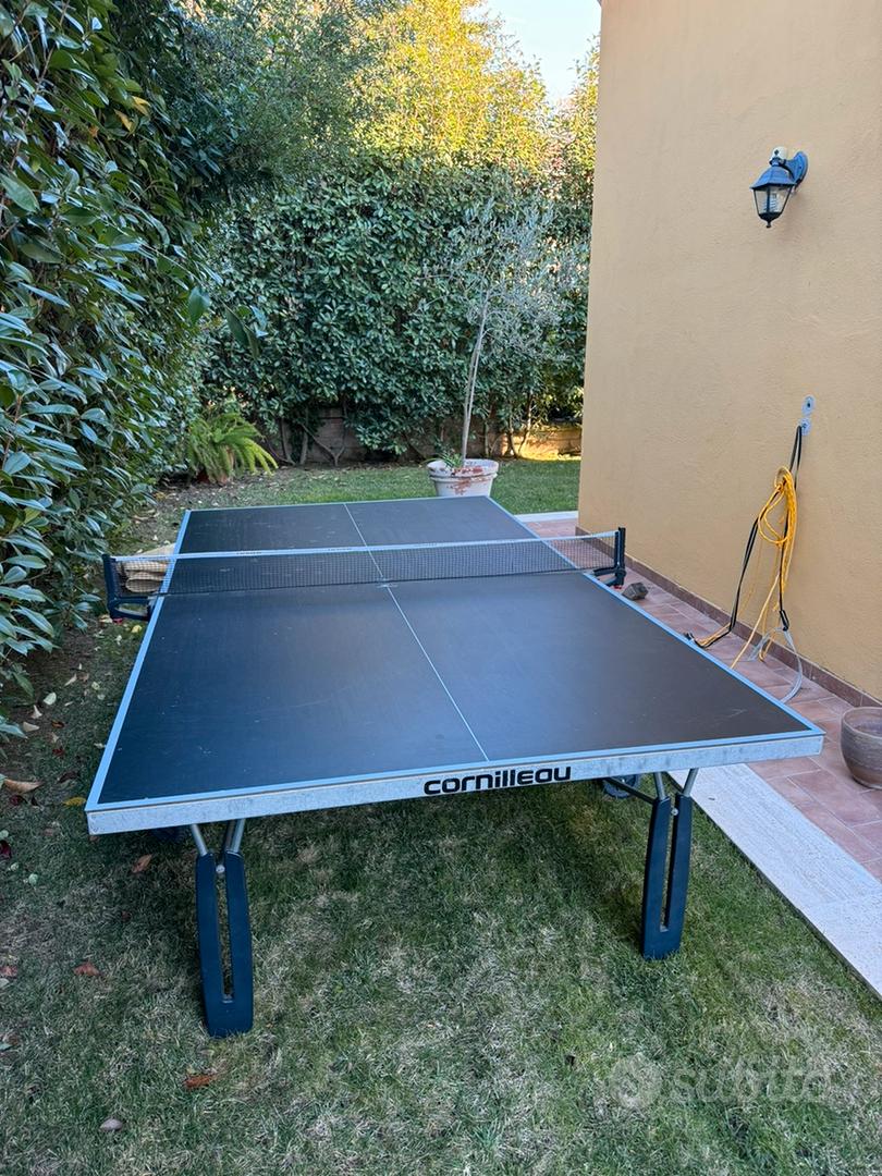 Tavolo Ping Pong Cornilleau Outdoor Black & Matt - Sports In vendita a Roma