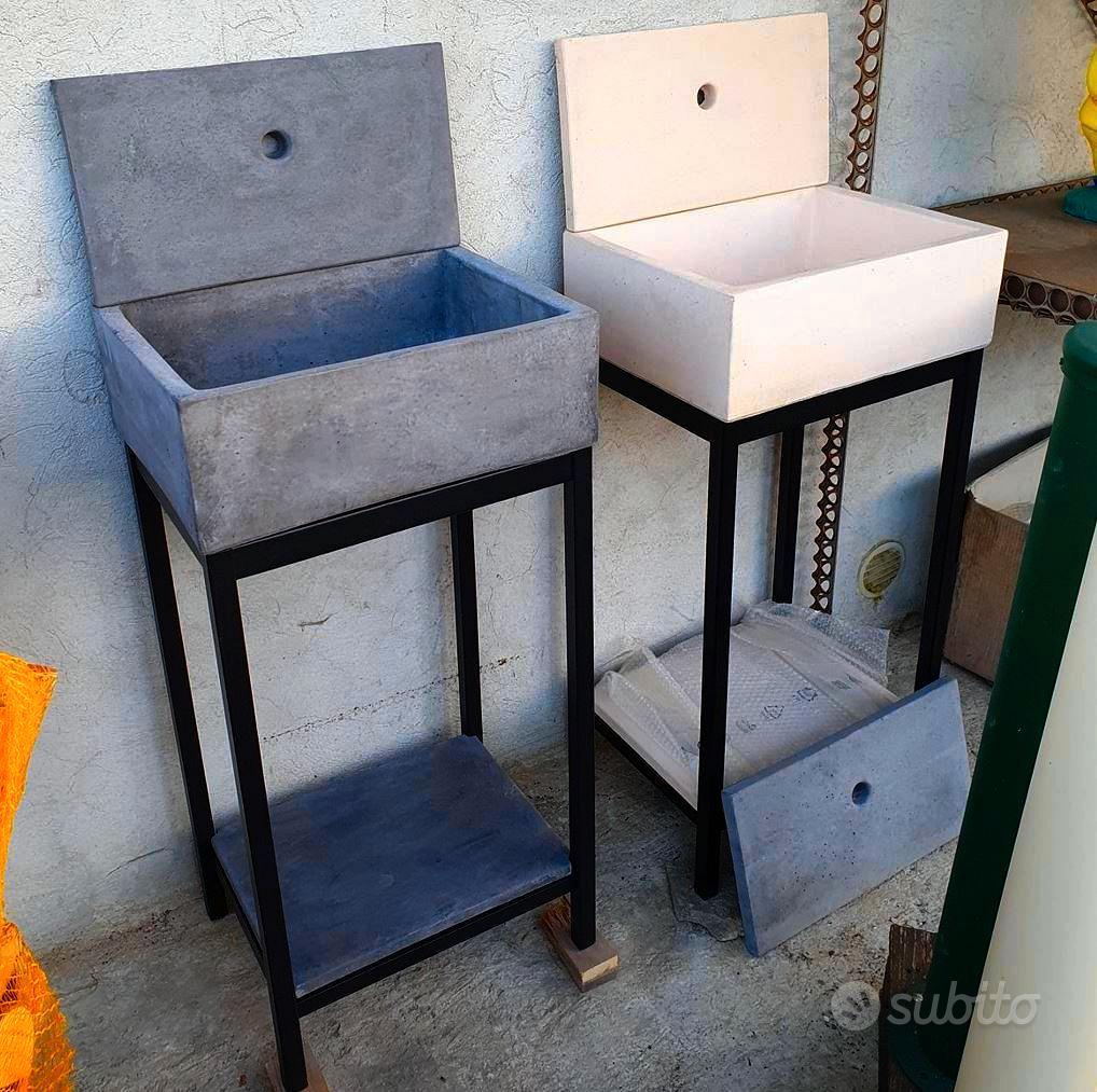 Lavandini e lavelli da esterno in cemento pietra - Giardino e Fai da te ...
