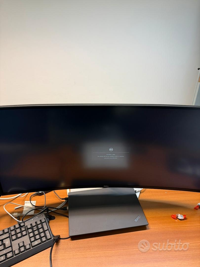 Monitor curvo DELL UltraSharp 38 hub USB-C - Informatica In vendita a Roma