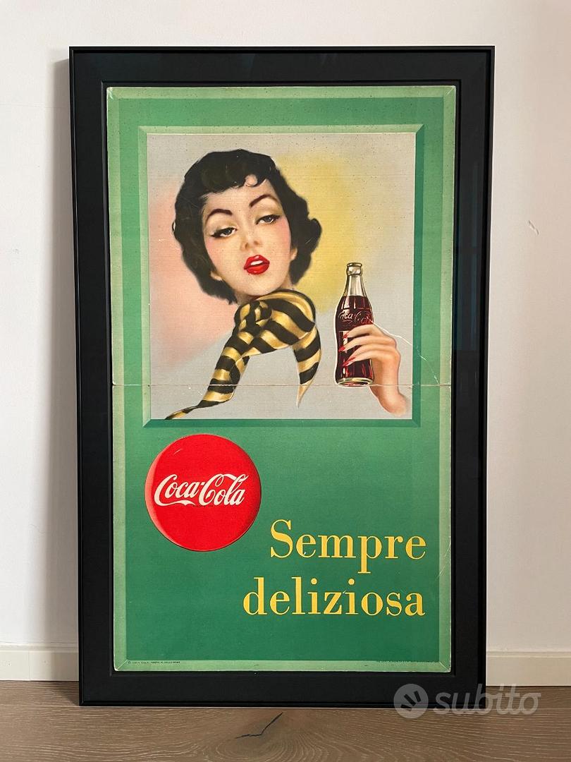 Cartonato Coca-Cola anni '50 - Collezionismo In vendita a Monza e della ...