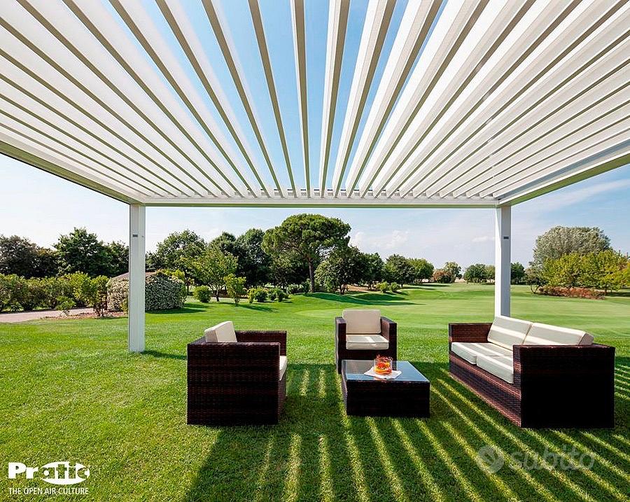 Pergola bioclimatica Pratic Opera Vision ! - Giardino e Fai da te In ...