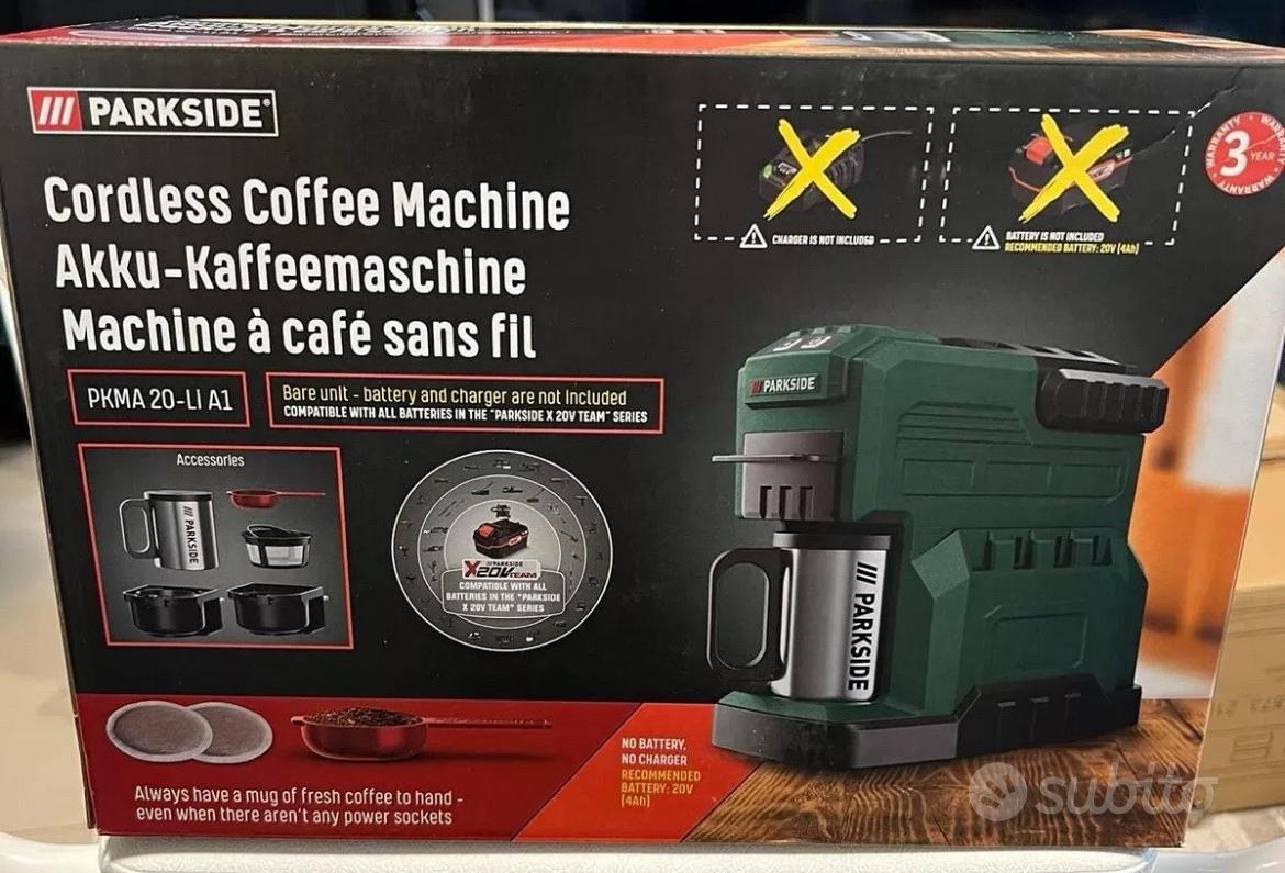Macchina Caffè 20v Parkside Nuova - Giardino e Fai da te In vendita a ...