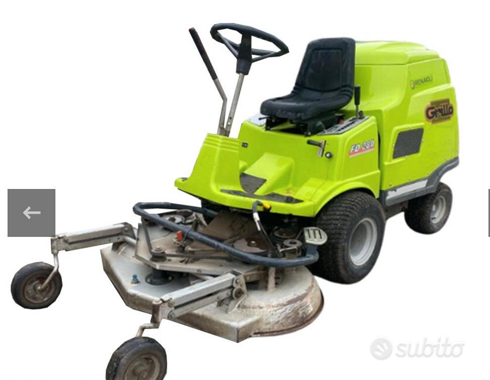 TRATTORINO TAGLIAERBA GRILLO FD280 - Giardino e Fai da te In vendita a ...