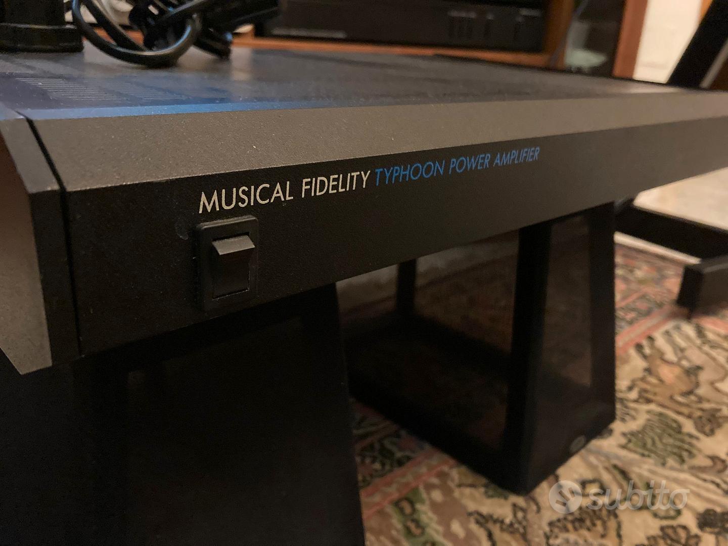 Amplificatore finale Musical Fidelity Typhoon - Audio/Video In vendita ...