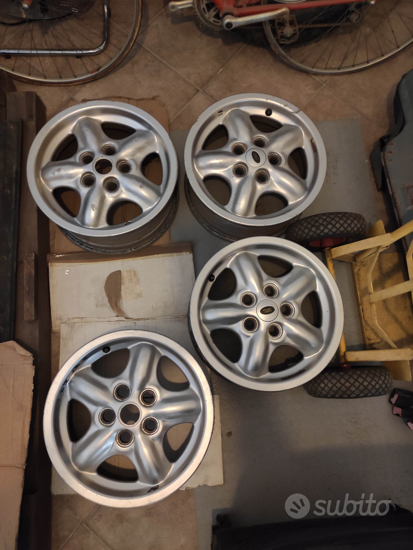 Cerchi lega 16 Range Rover P38 - Accessori Auto In vendita a Sassari