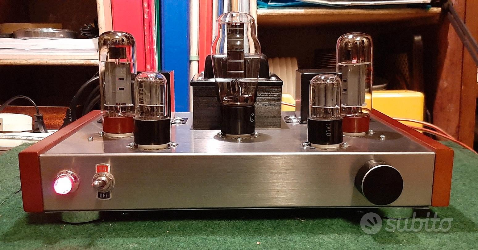 Amplicatore valvolare Hi-Fi con EL34- B Tungsol - Audio/Video In ...