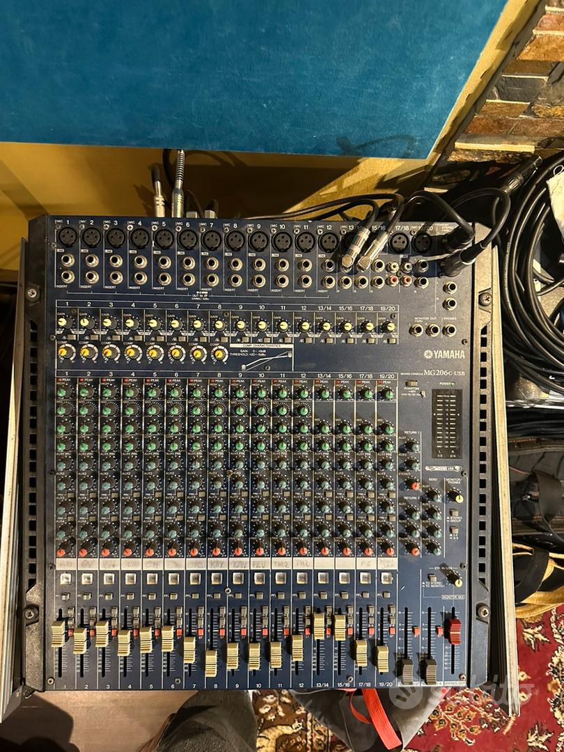 Mixer Yamaha MG 206c USB con Multieffetto Lexicon - Strumenti Musicali ...