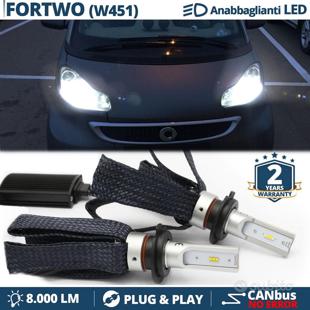 Subito - RT ITALIA CARS - KIT Lampade LED H7 SMART FORTWO 451 6500K ...