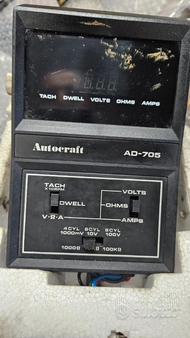 multimetro vintage Autocraft AD-705 - Collezionismo In vendita a Catania