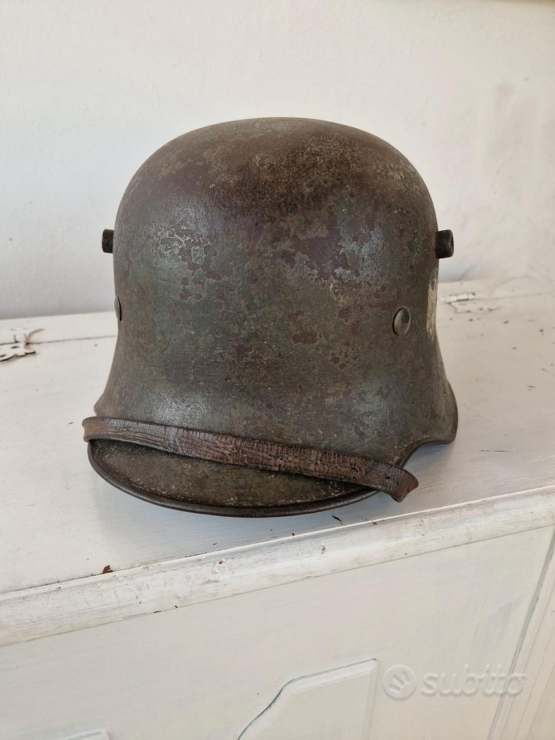 ww1 ww2 elmetto tedesco. - Collezionismo In vendita a Udine