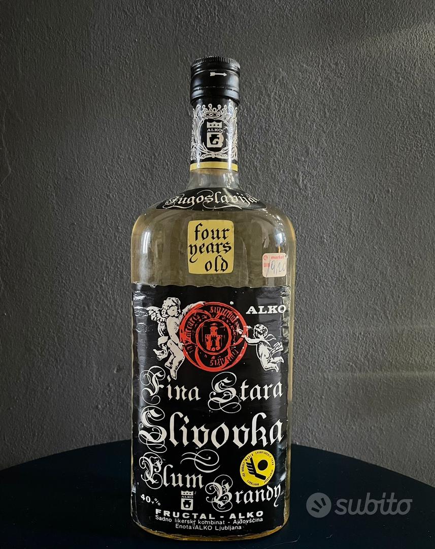 Bottiglia Plum Brandy Fina Stara Slivovka vintage - Collezionismo In ...