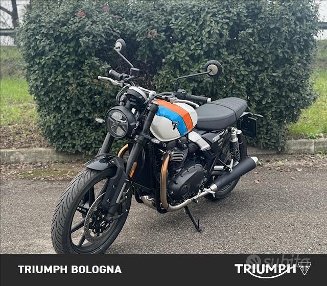 Subito - TRIUMPH BOLOGNA - TRIUMPH Speed Twin 900 Pure White/Blue ...