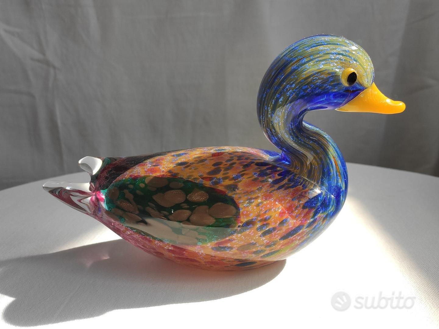 Anatra papera animale vetro di Murano originale - Arredamento e ...