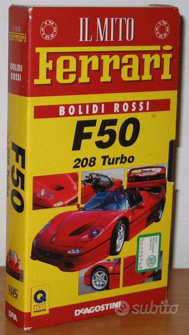 243 - VHS IL MITO FERRARI FERRARI F50 + 208 TURBO - Collezionismo In ...