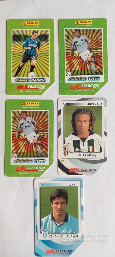 N.5 schede telefoniche calciatori famosi - Collezionismo In vendita a Ferrara
