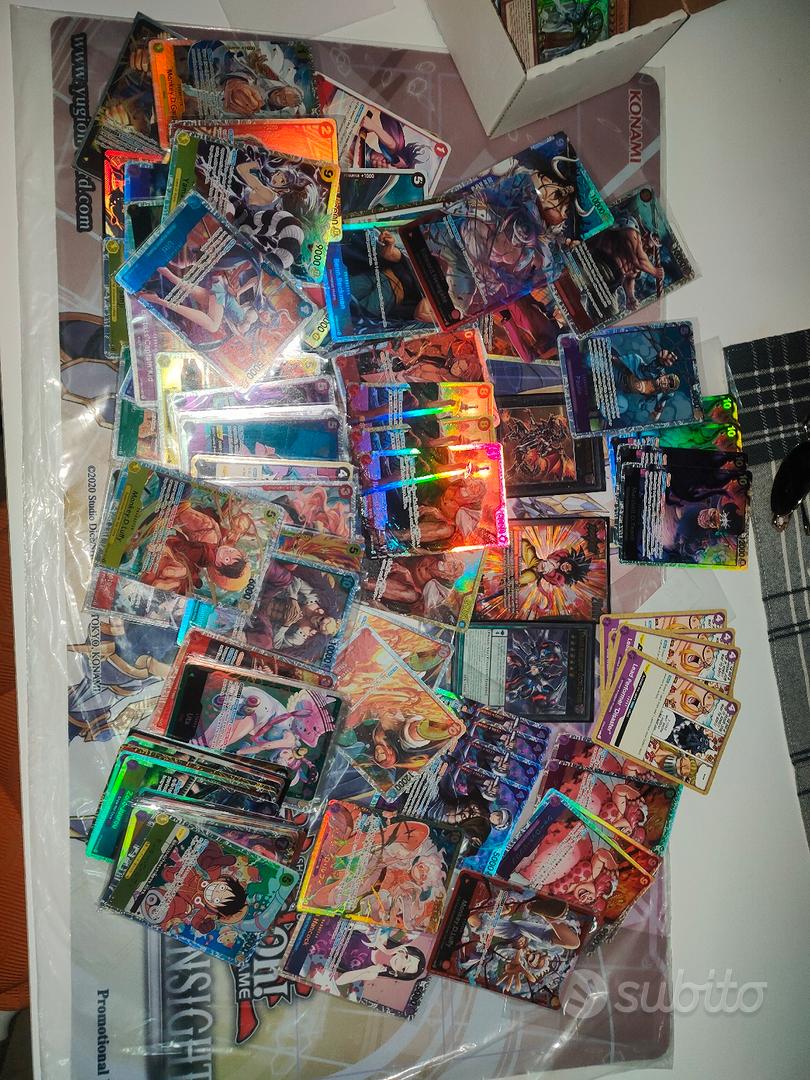 tappetino più carte One piece, dragon ball, yugioh - Collezionismo In ...