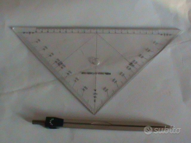 Squadra nautica e compasso nautico vintage - Nautica In vendita a Lucca