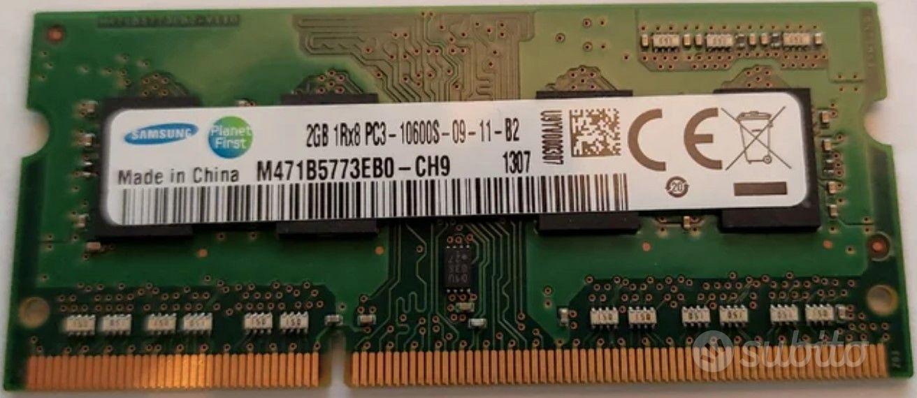 Samsung 2GB RAM SoDimm - Informatica In vendita a Roma
