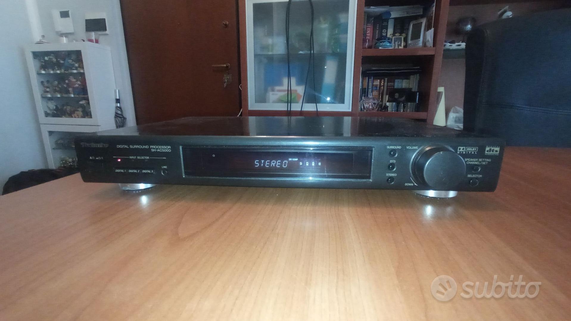 Technics SH-AC500D processore audio surround - Audio/Video In vendita a ...