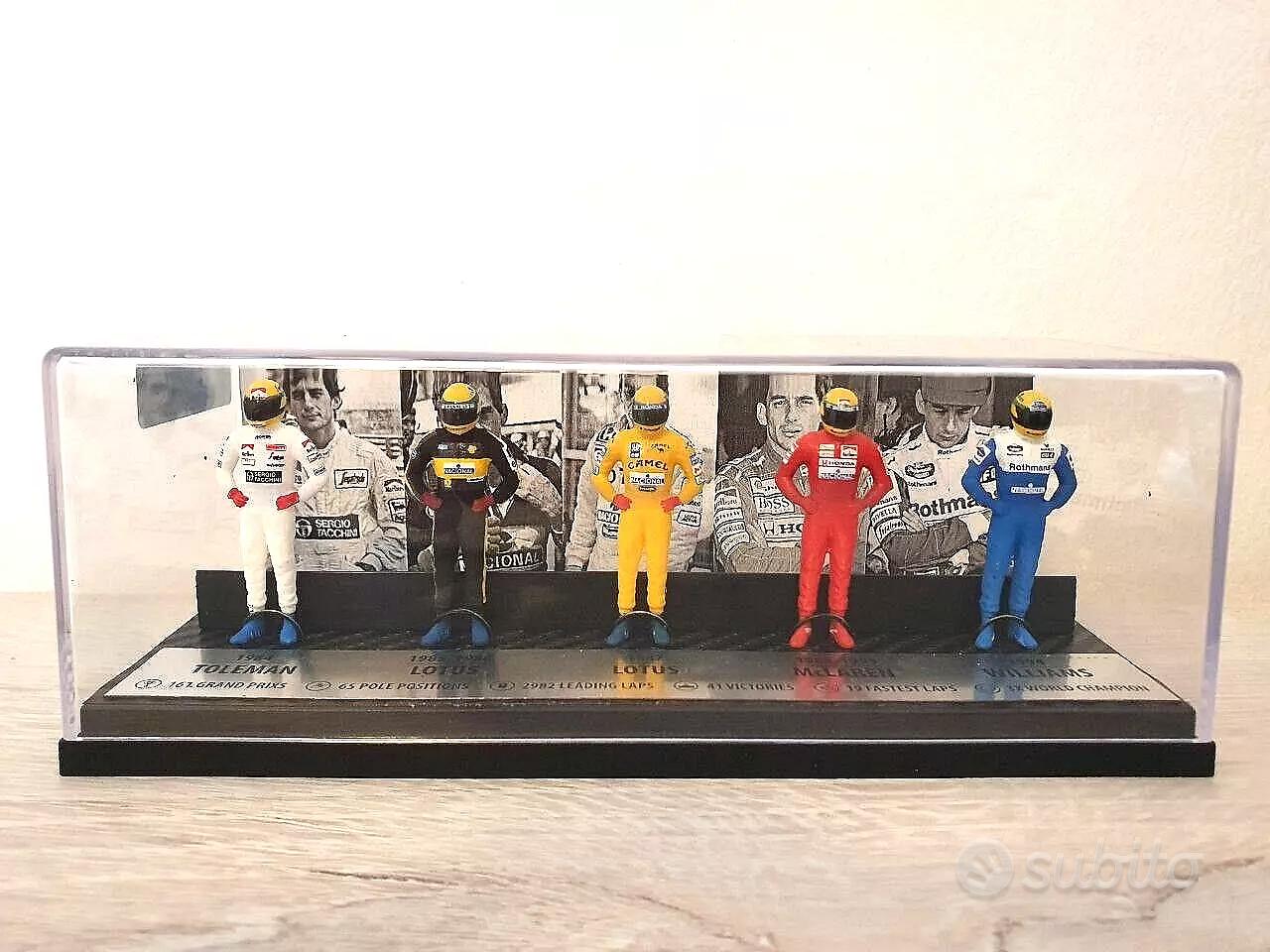 Ayrton Senna 5 Statuetta 1:43 Statua LCD Models - Collezionismo In ...