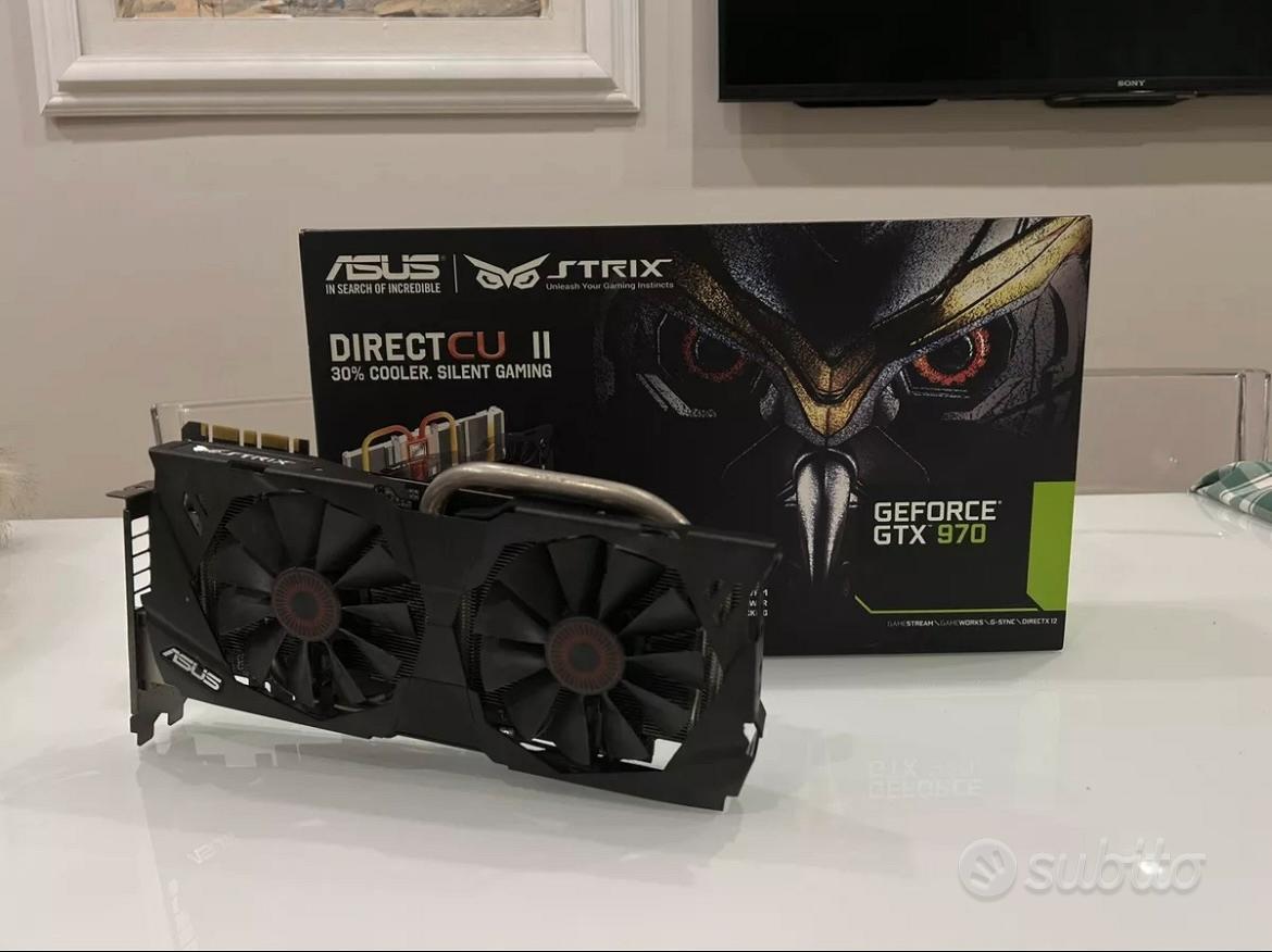 ASUS Strix Geforce 970 OC edition 4GB DDR5 - Informatica In vendita a ...
