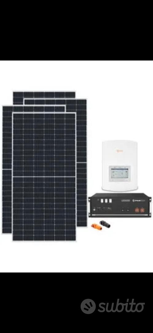 kit fotovoltaico 7kw inverter 6kw e batteia 5,12kw - Elettrodomestici ...