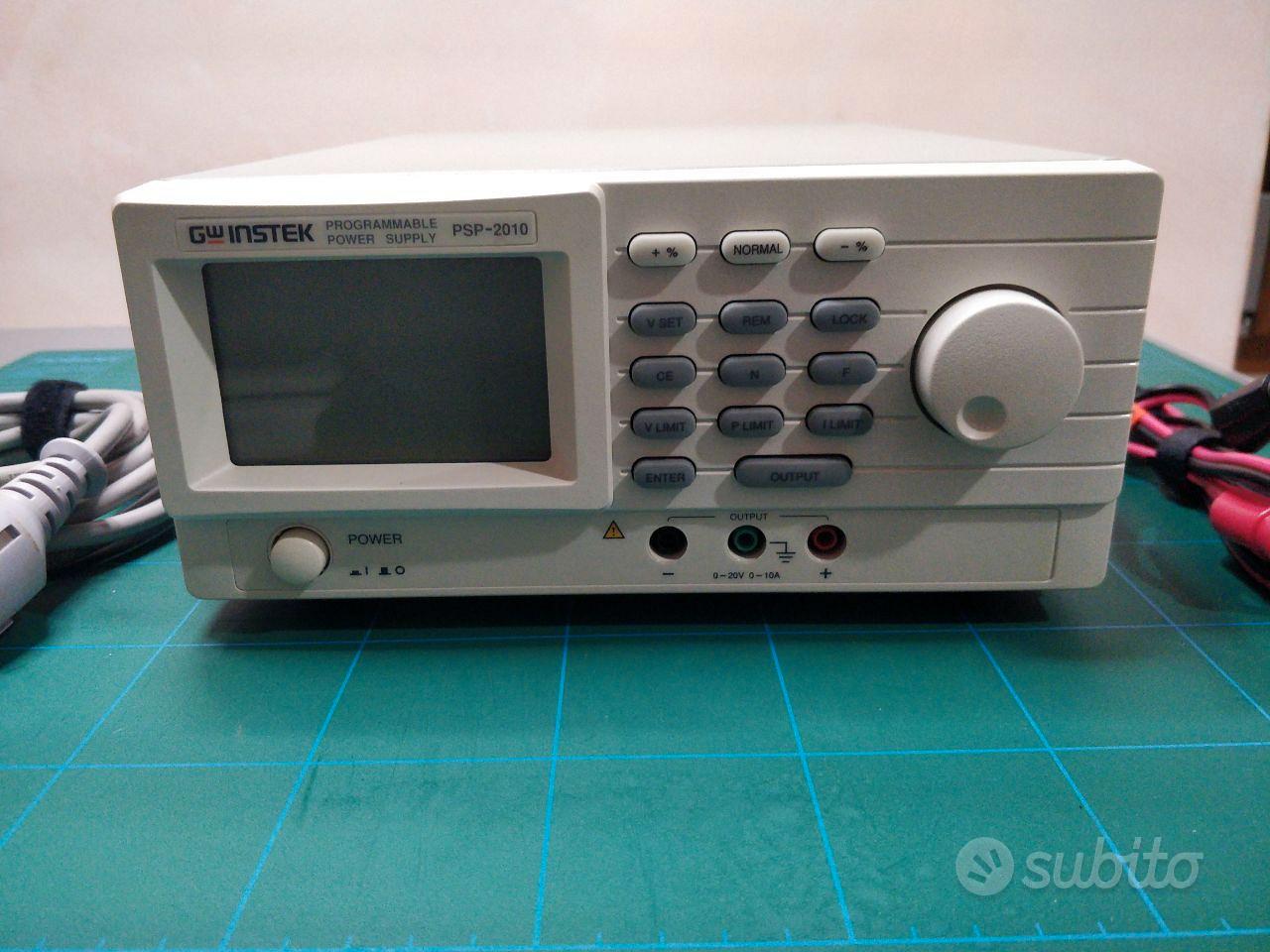 Alimentatore da Banco - GW Instek PSP-2010 - Audio/Video In vendita a Roma