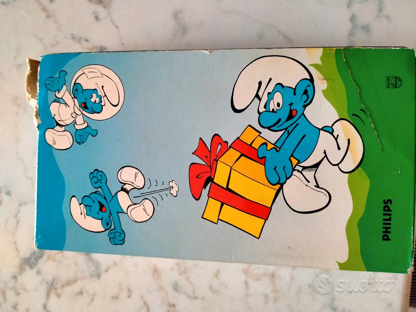 cassetta VHS film cartone animato " I puffi " - Audio/Video In vendita ...