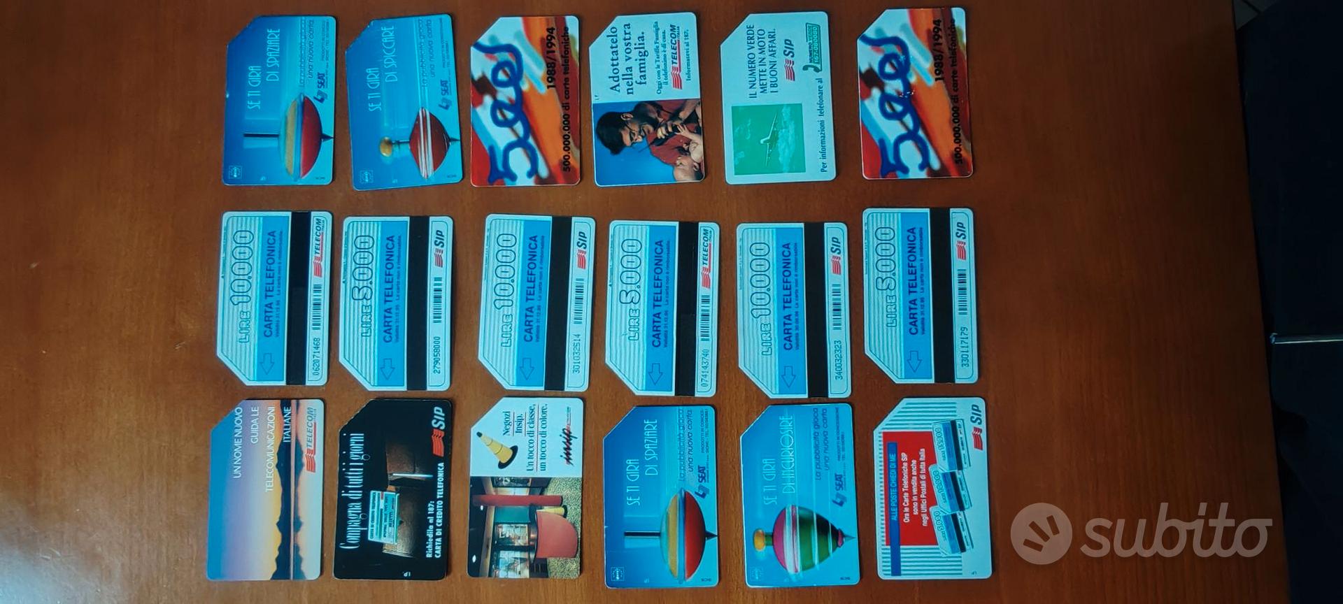 schede telefoniche da collezione - Collezionismo In vendita a Bologna