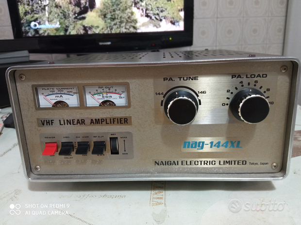 Amplificatore VHF NAG - 144 XL - Audio/Video In vendita a Taranto