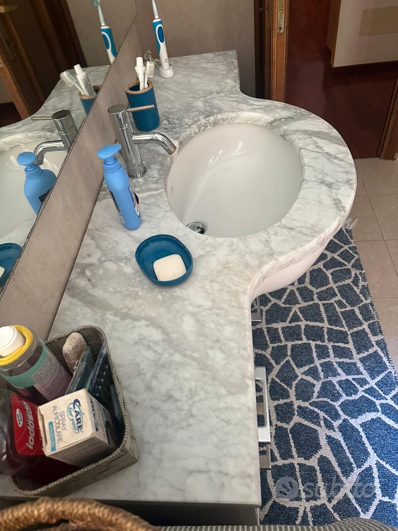 LASTRA MARMO DI CARRARA PER LAVANDINO - Arredamento e Casalinghi In ...