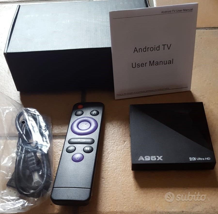TV box android NEXBOX A96X ultraHD - Audio/Video In vendita a Crotone