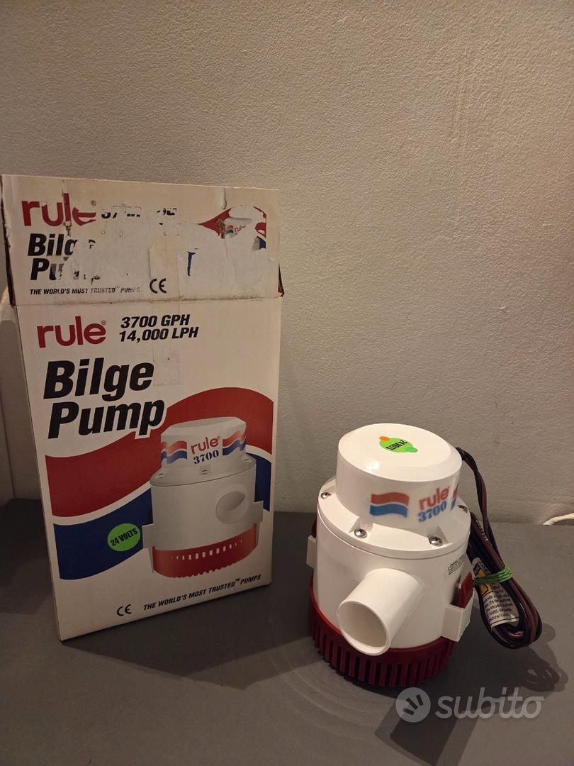 Pompa di sentina Rule 3700 GPH 16A 24V - Nautica In vendita a Torino